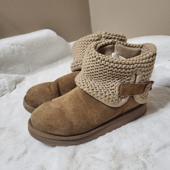 UGG | Shoes | Ugg Kids Girls Chestnut Boots Sz 4 | Poshmark